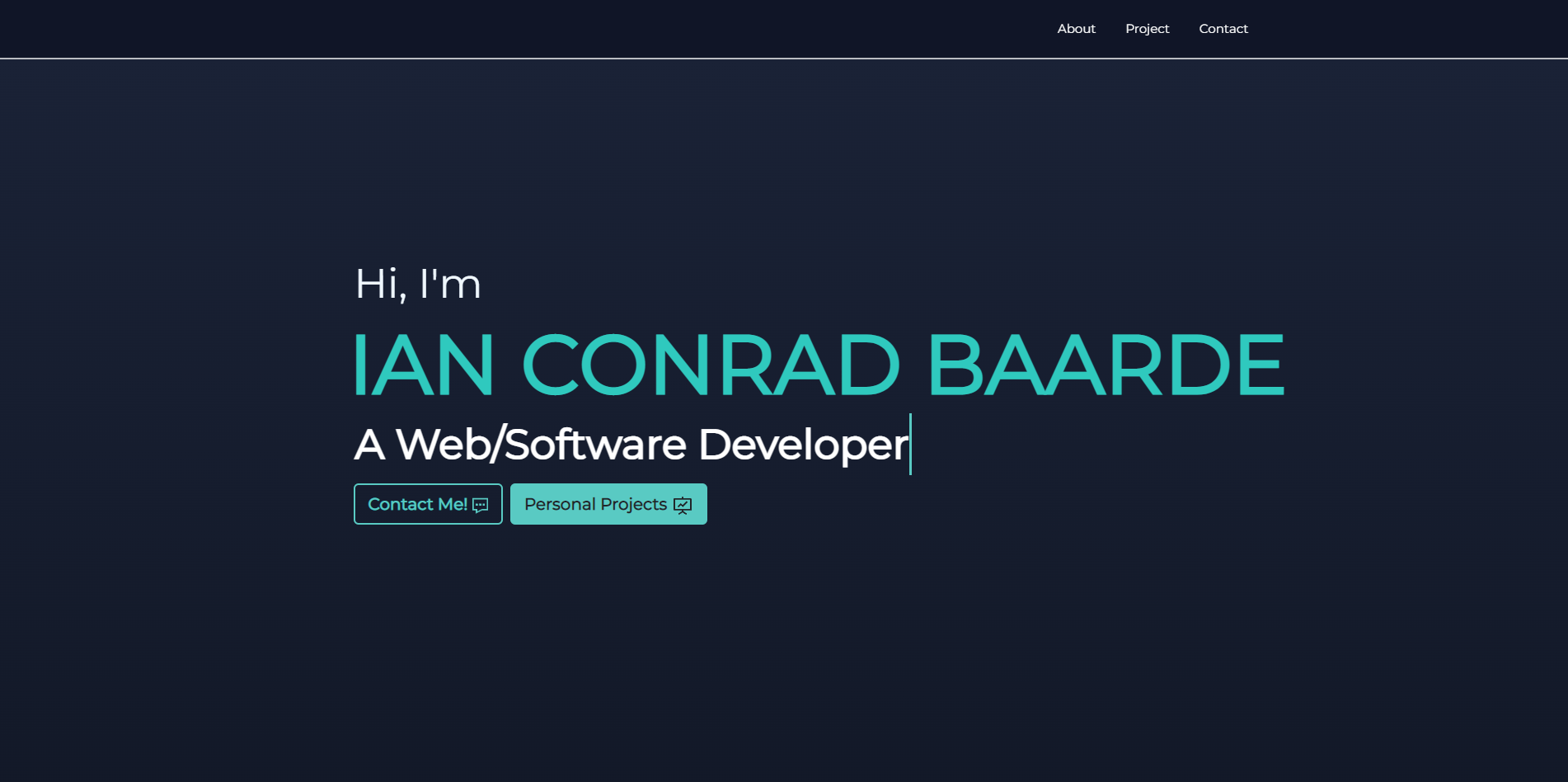 IanBaarde | Portfolio